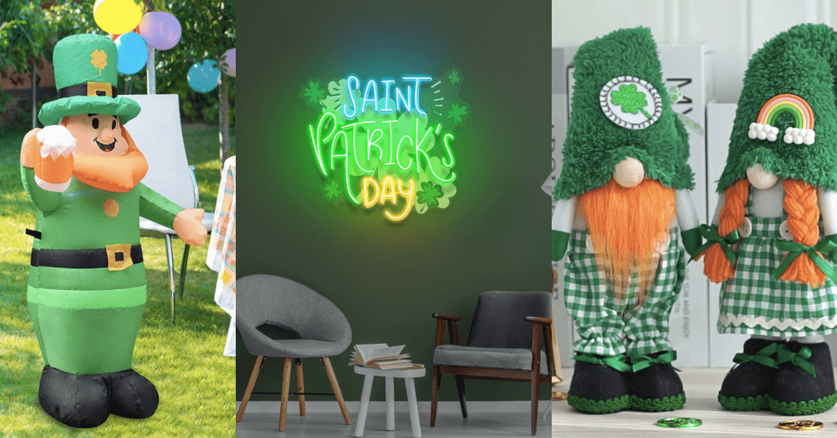 20+ Easy-to-find St. Patrick's Day Decoration Items to Inspire