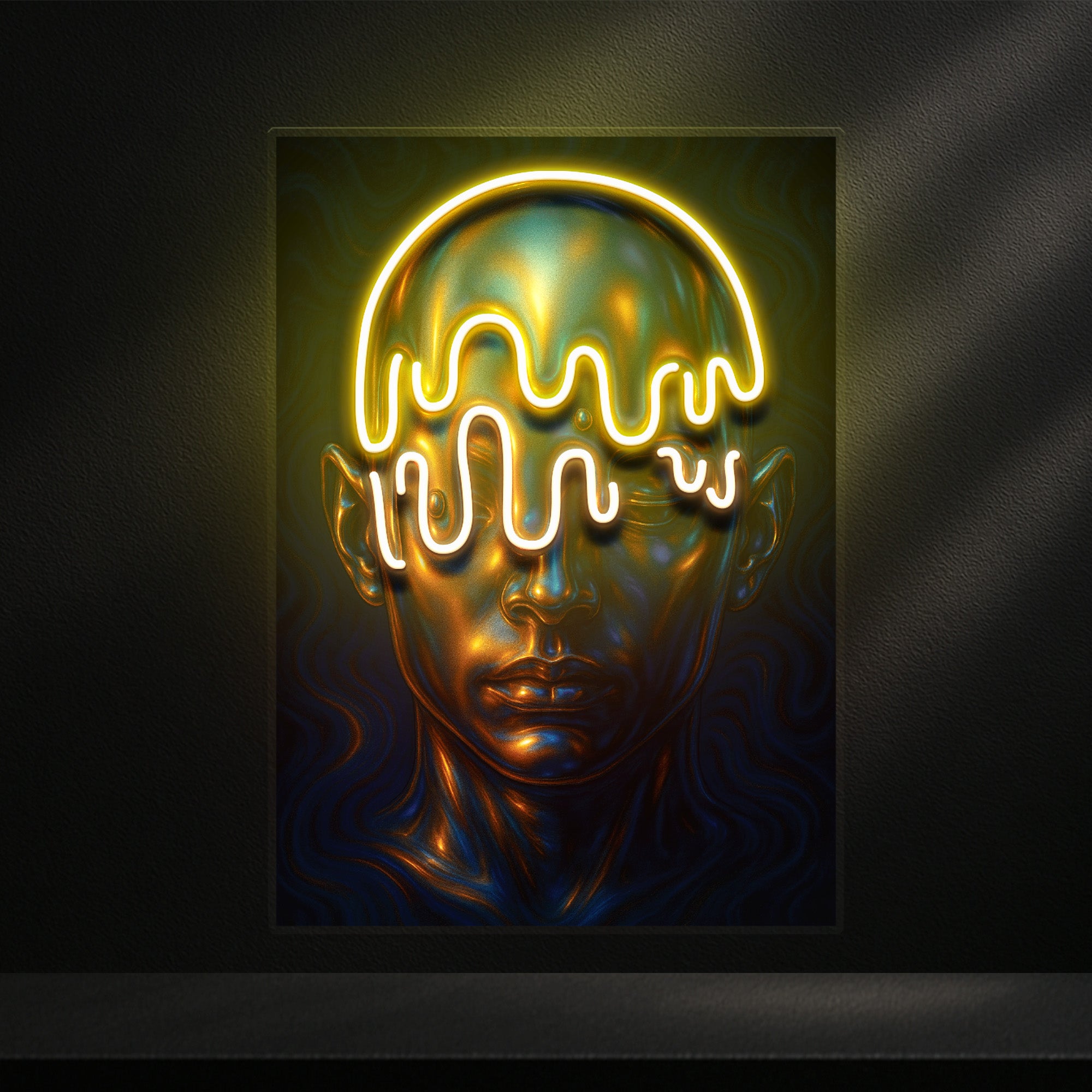 Melted Mind LED Neon Sign Light Pop Art