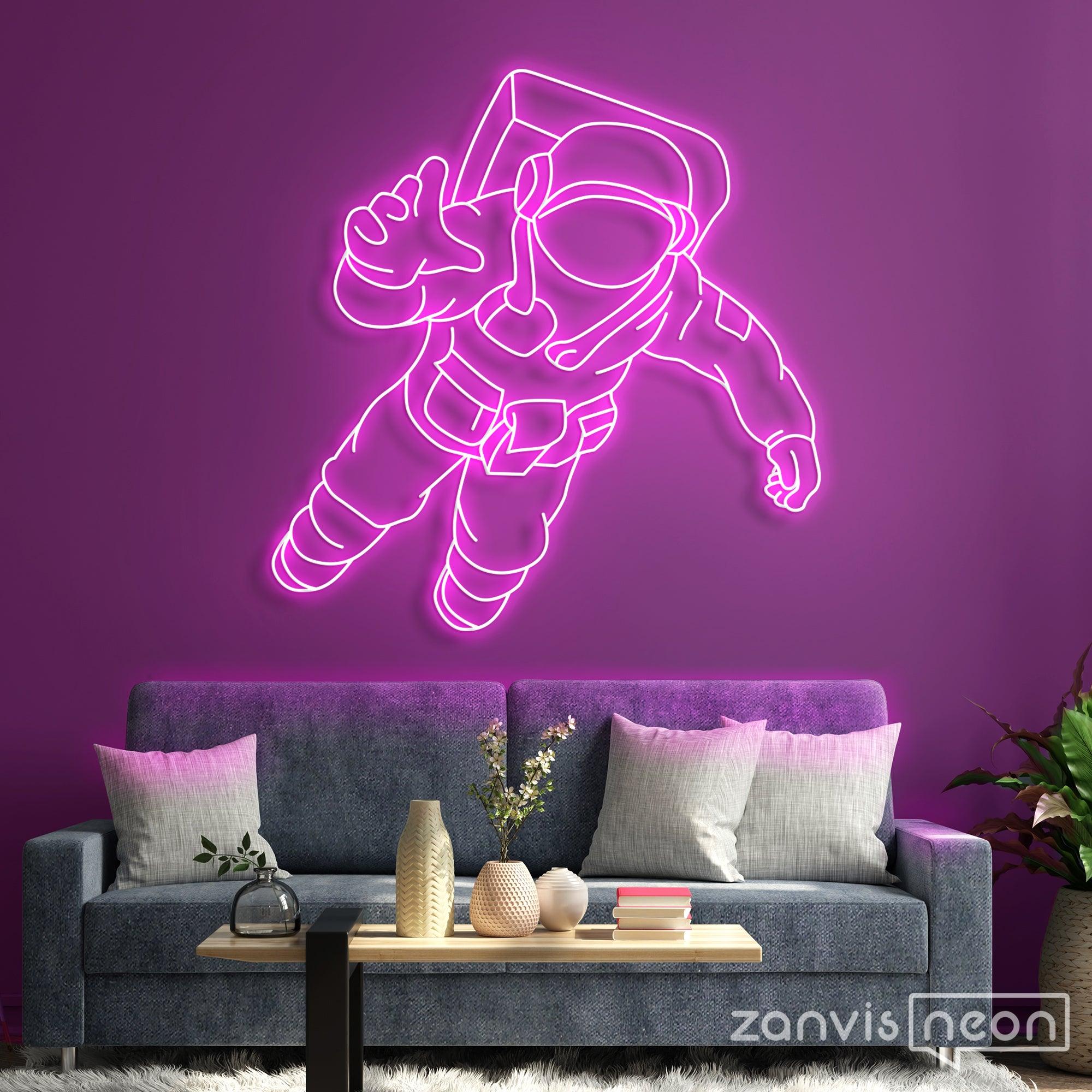 Astronaut Neon Sign