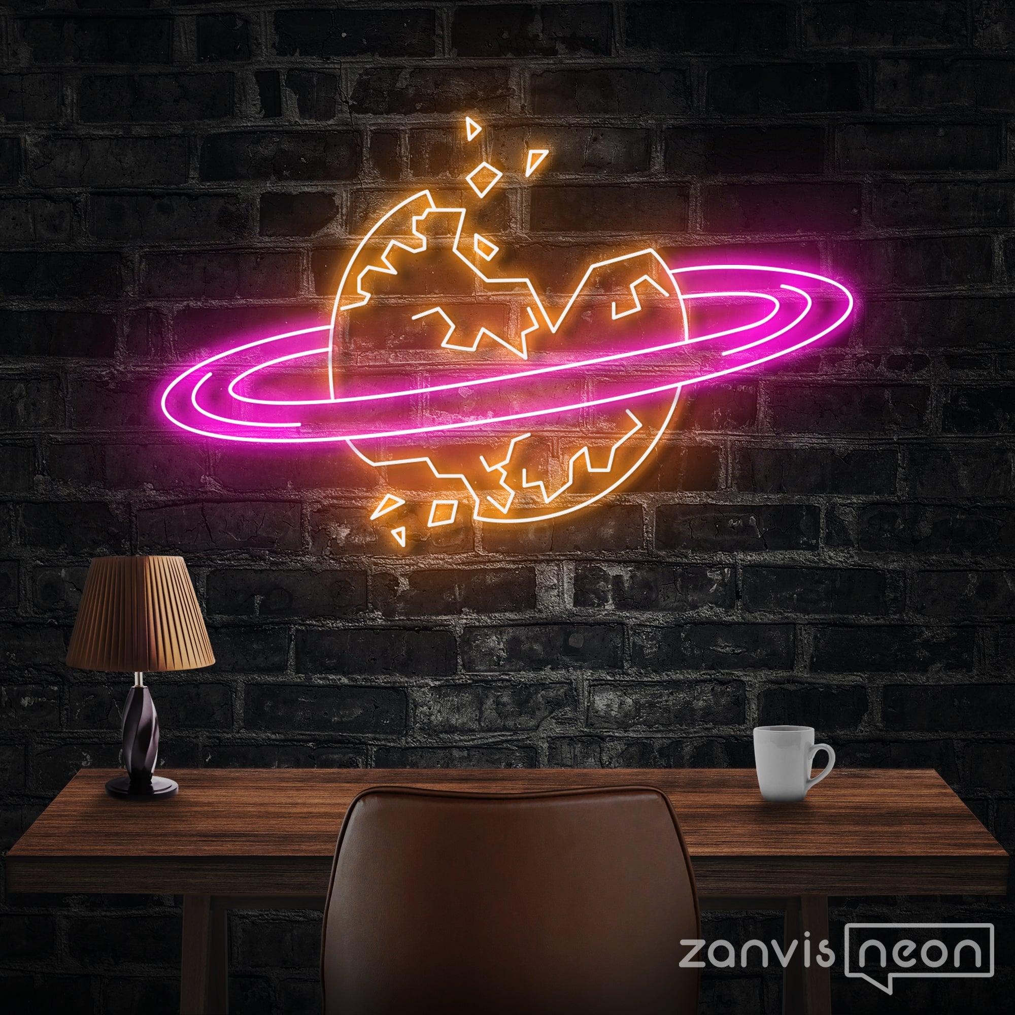 Fallen Planet Neon Sign