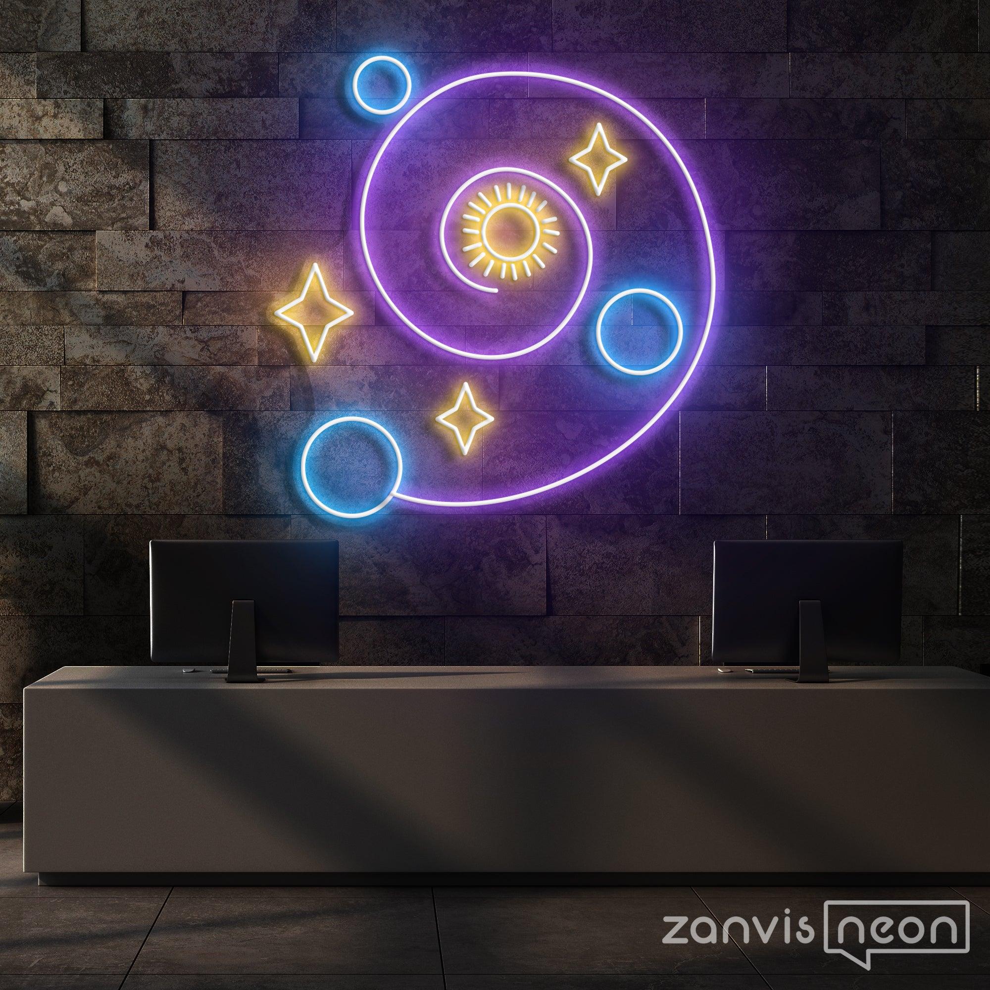 Galaxy Neon Sign