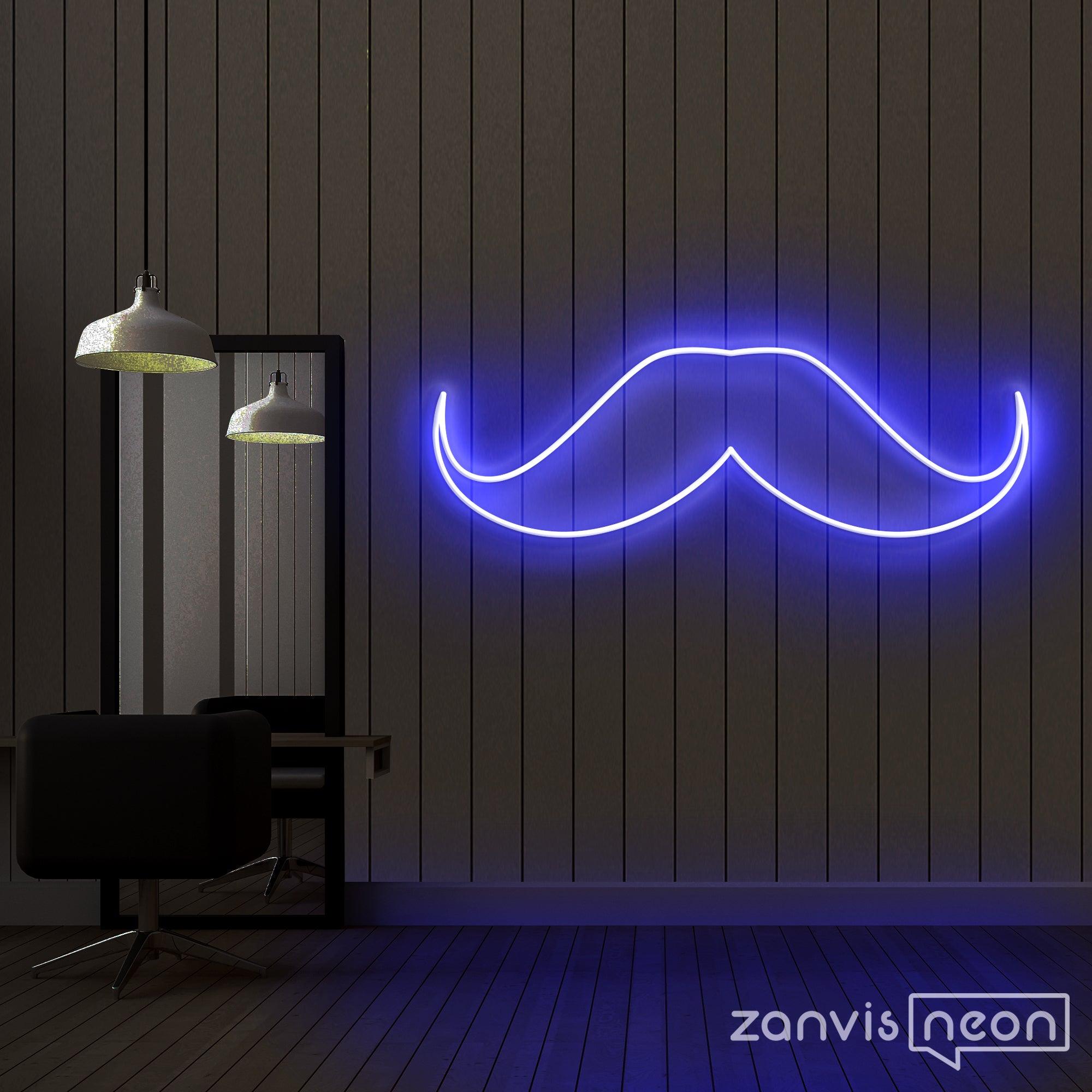 Moustache Led Neon Sign