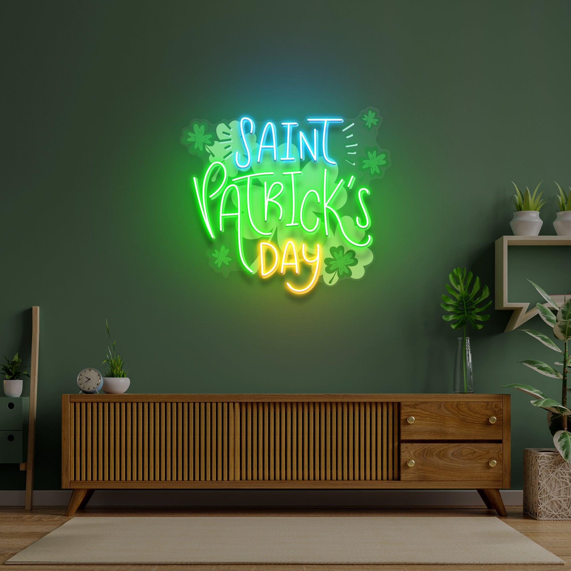 Saint Patrick Day LED Neon Signs Lights