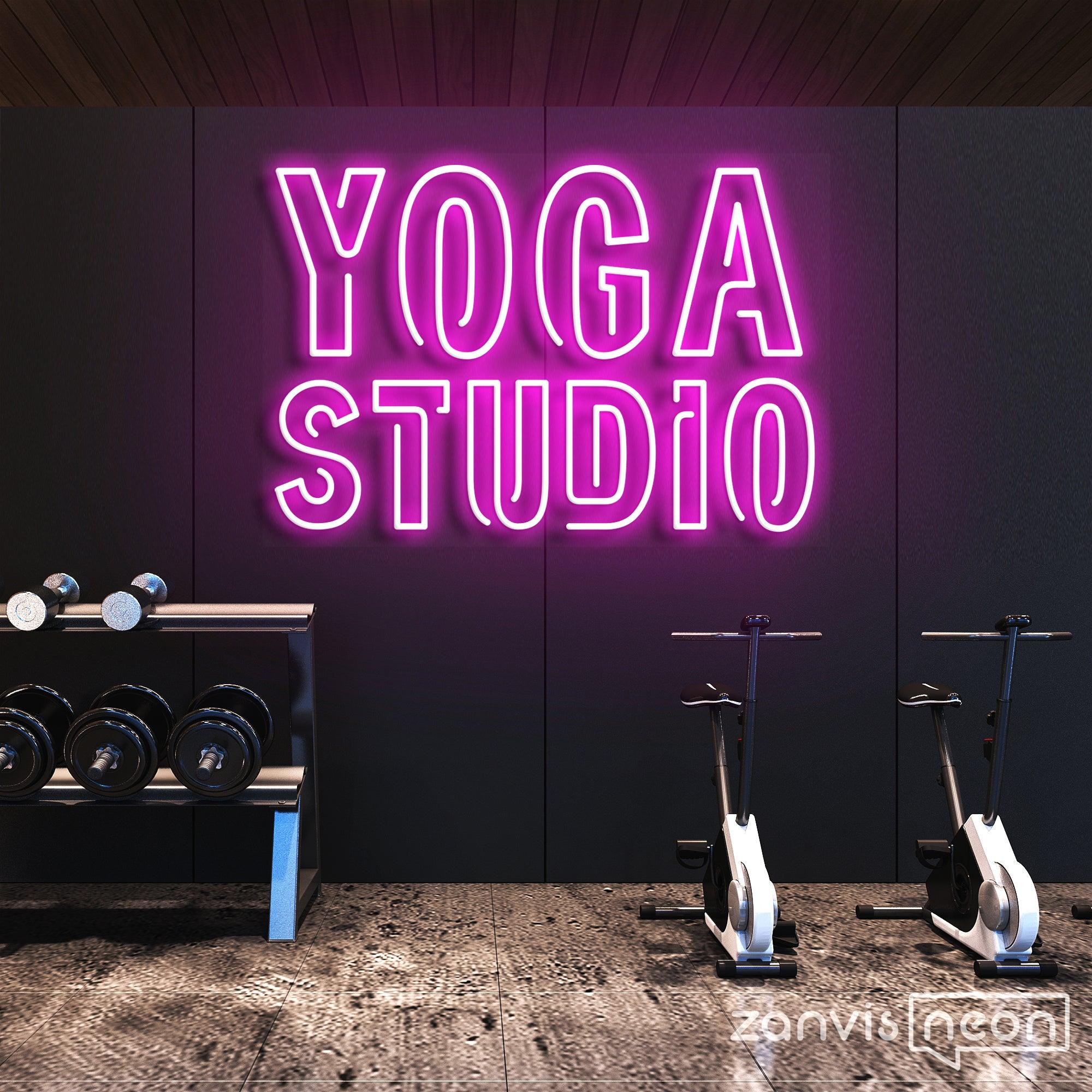Yoga Studio Neon Sign