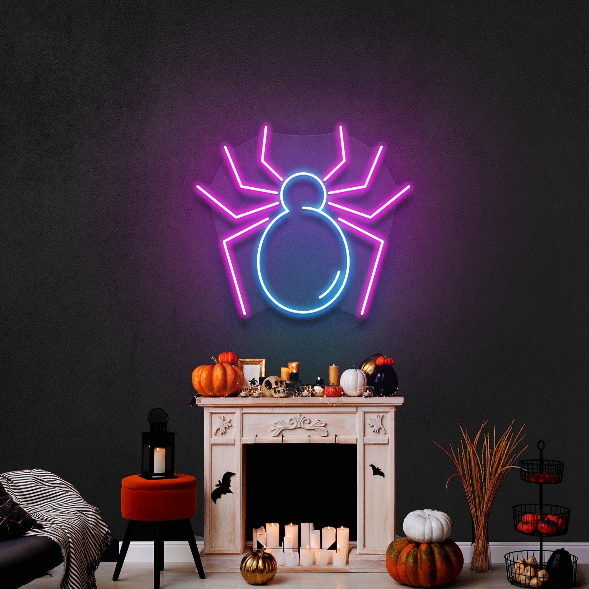Spider Neon Sign